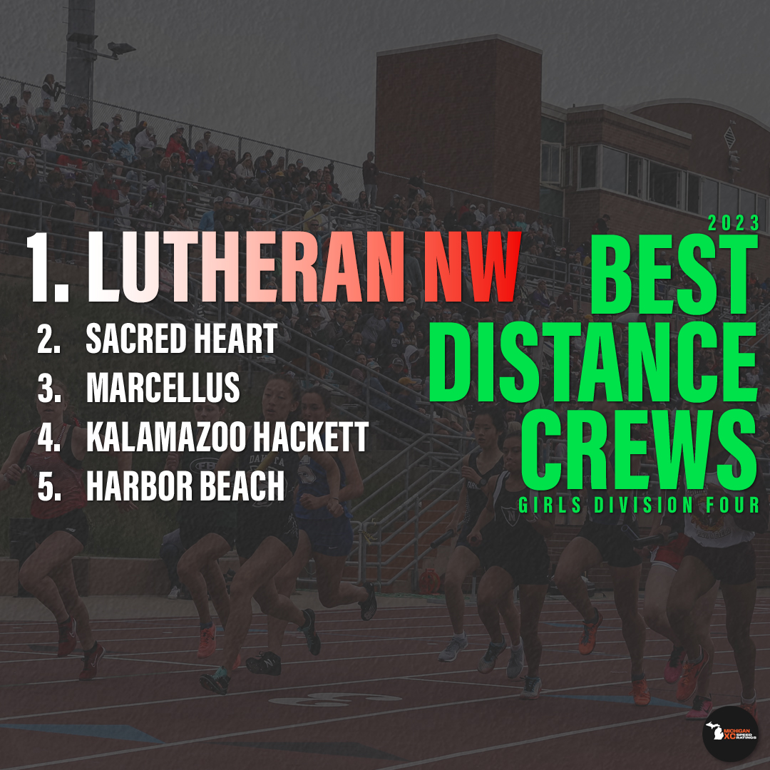 Best Distance Crews: Girls Week One – Michigan XC Speed Ratings