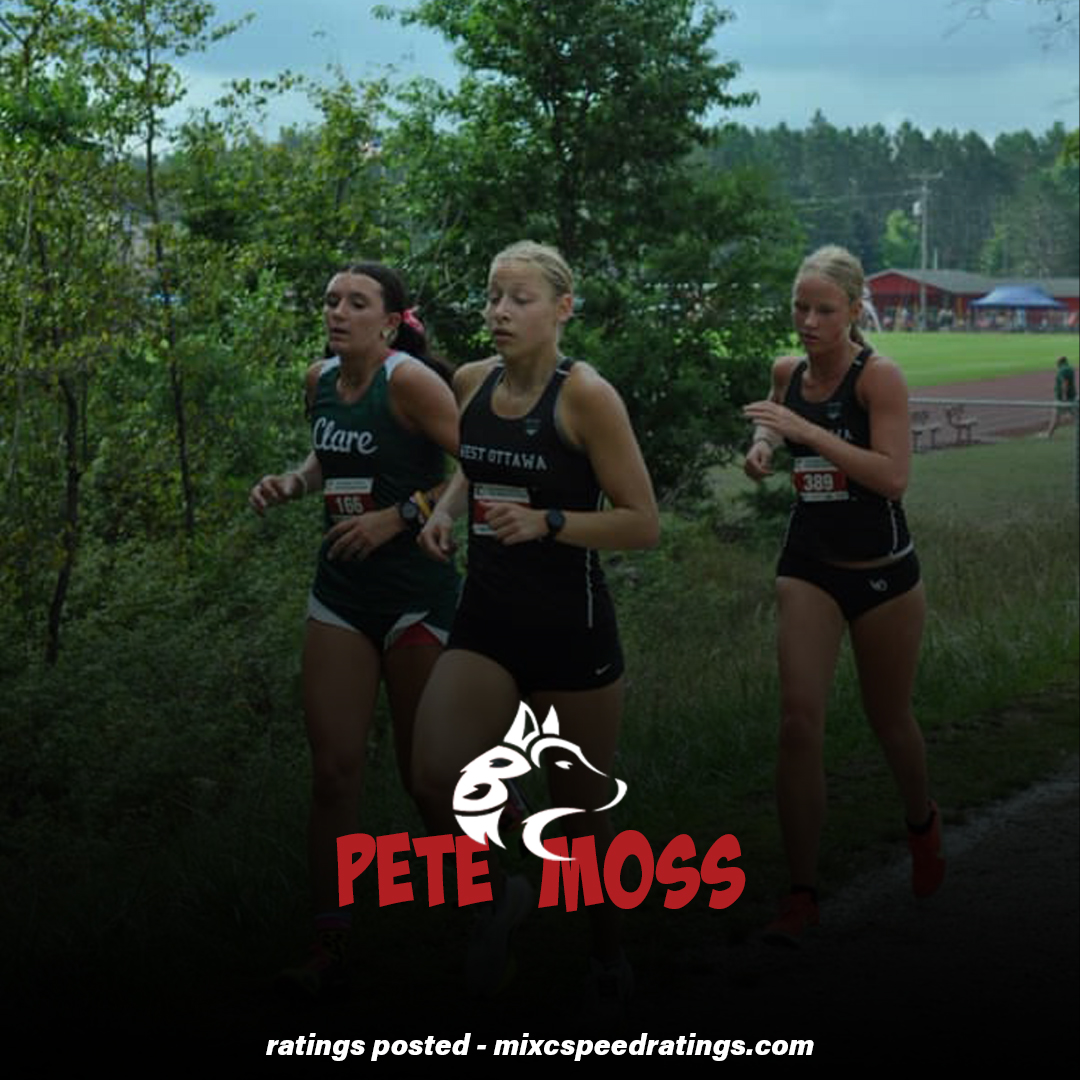 2025 Ratings: Pete Moss – Michigan XC Speed Ratings